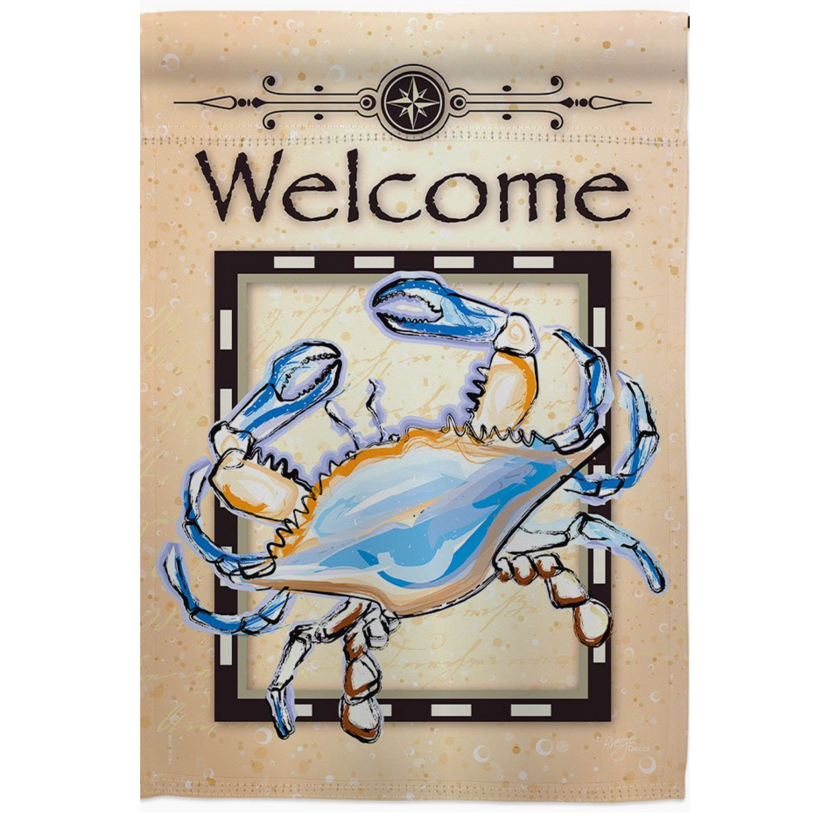 ‘Blue Crab’ Decorative Flag – MeLinda's Fine Gifts