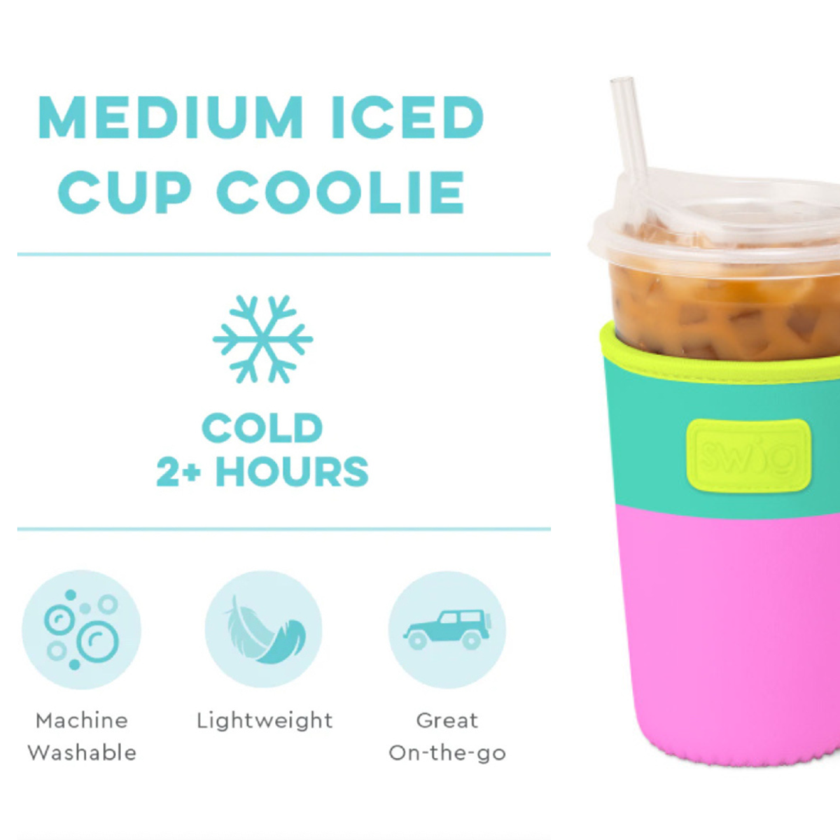 Swig “Fruit Punch” Medium Iced Cup Coolie – MeLinda's Fine Gifts
