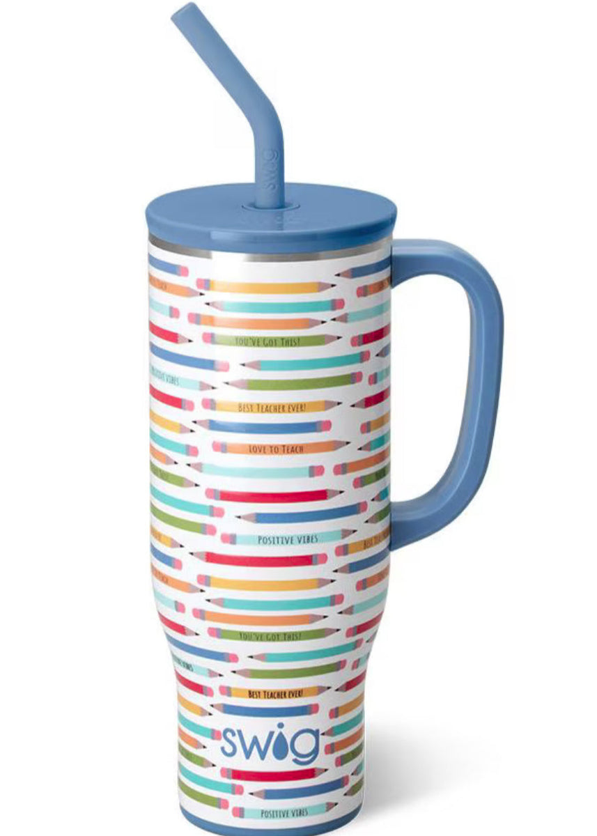 Swig "Teacher Life" 30oz Mega Mug – MeLinda's Fine Gifts